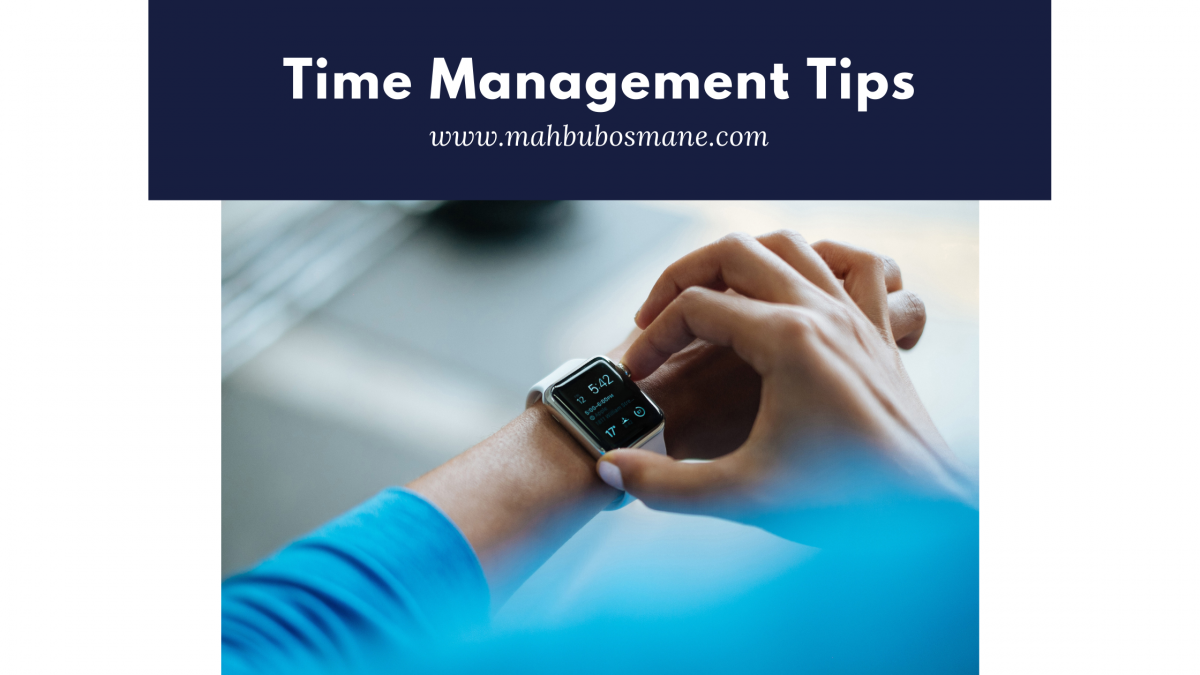 Time Management Tips